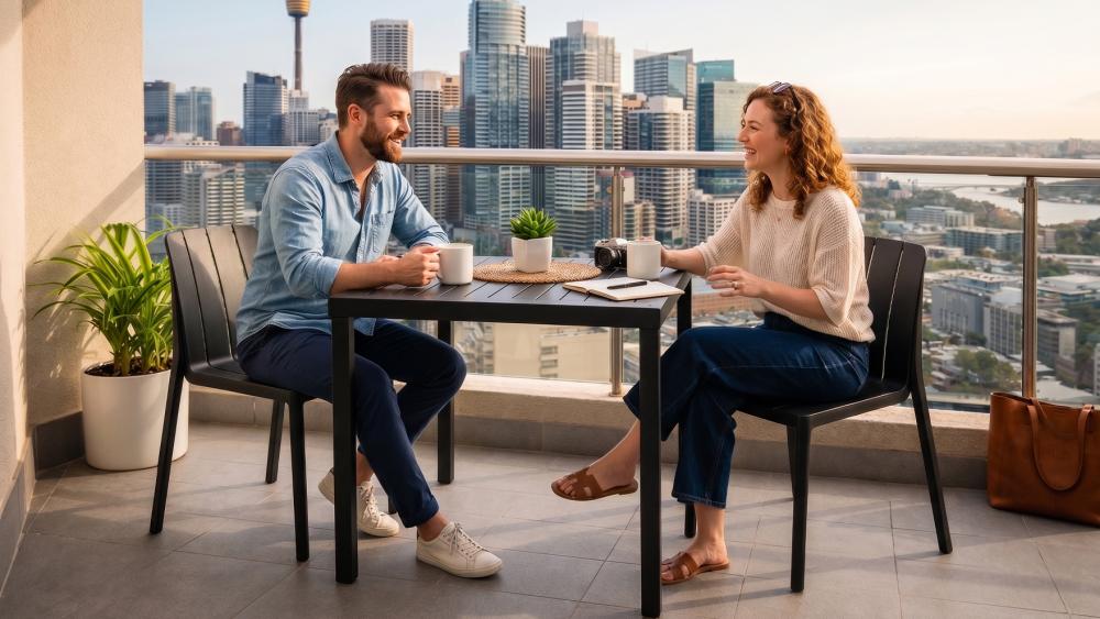5 Balcony Furniture Setups for Small Australian Apartments - Outdoor ...