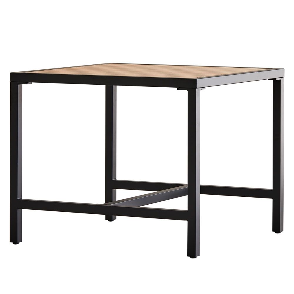 Ashwood Slat Outdoor Square Dining Table 90cm | Outdoor Furniture Ideas