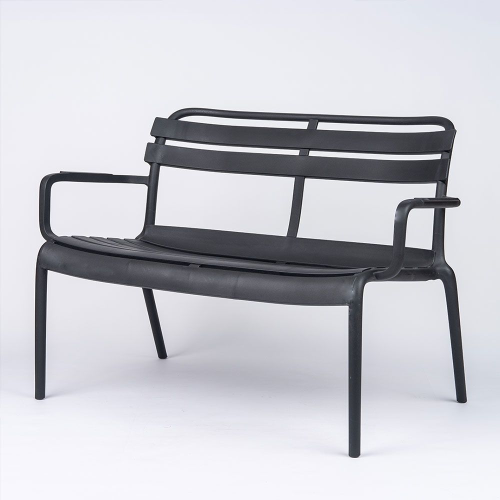 Alba Outdoor Resin Bench Seat | Outdoor Furniture Ideas