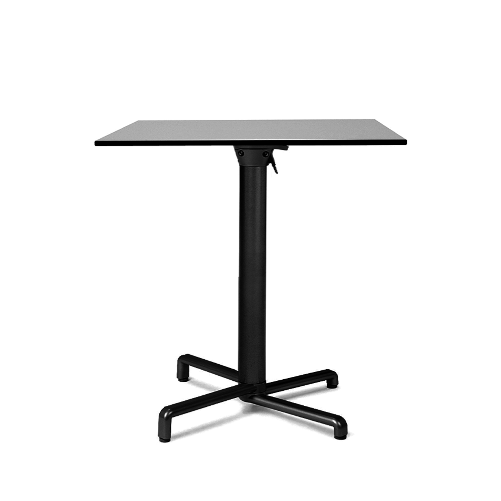 Nardi Complete Outdoor Folding Laminate Square Table with Scudo Base ...