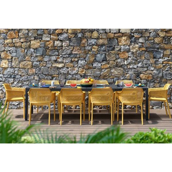 Nardi Net Rio ALU Dining Set 7-11 Piece Options Nardi Net Rio ALU Dining Set 7-11 Piece Options